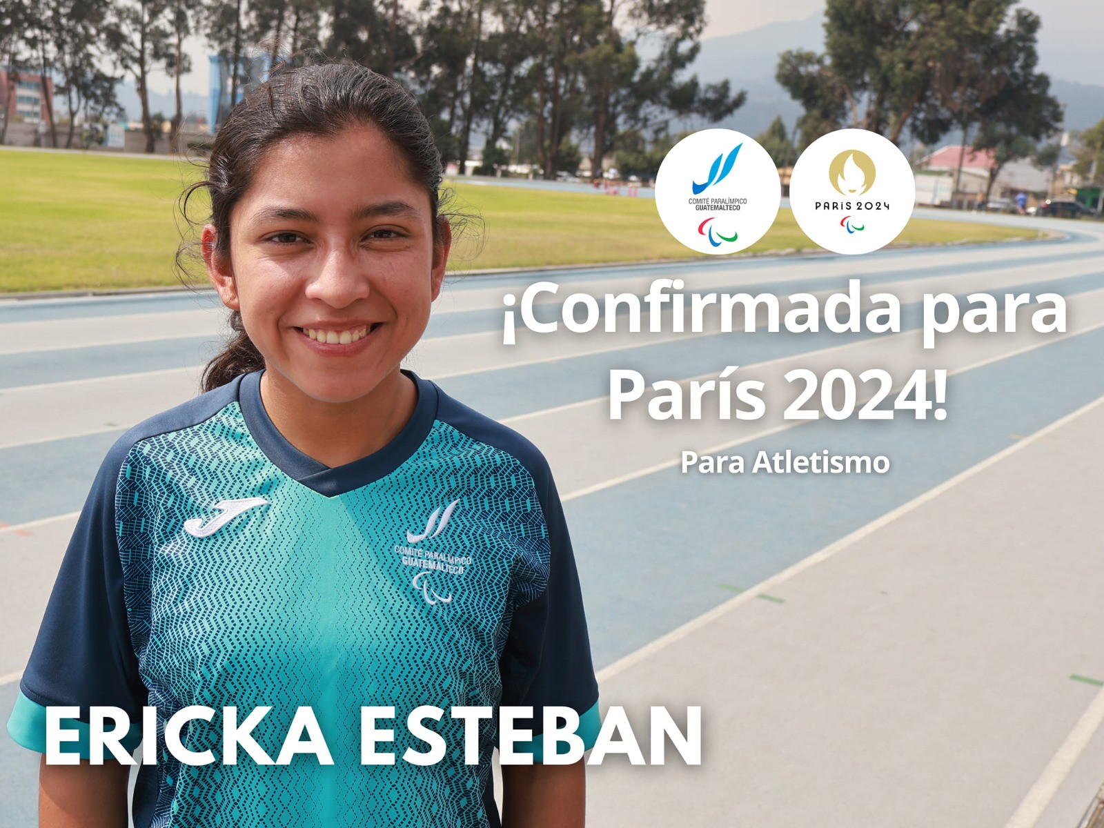 OFICIAL: Ericka Esteban, de Quetzaltenango, estará en los Juegos Paralímpicos de París
