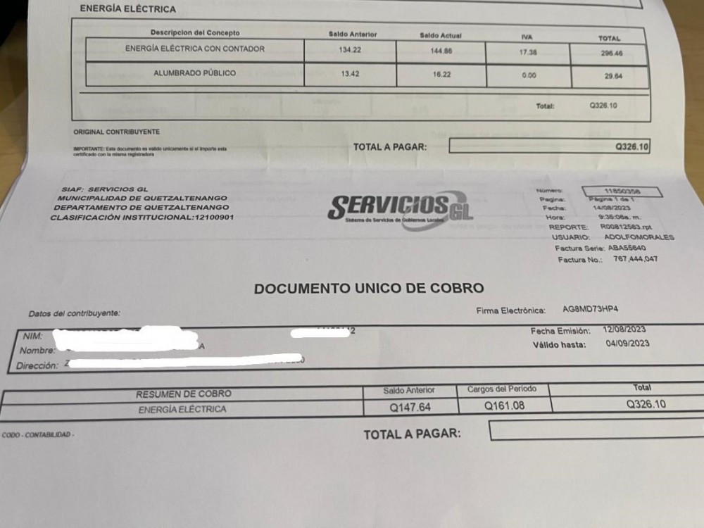 Más de 6 mil usuarios han pagado en línea los servicios municipales en Xela Más de 6 mil usuarios han pagado en línea los servicios municipales en Xela