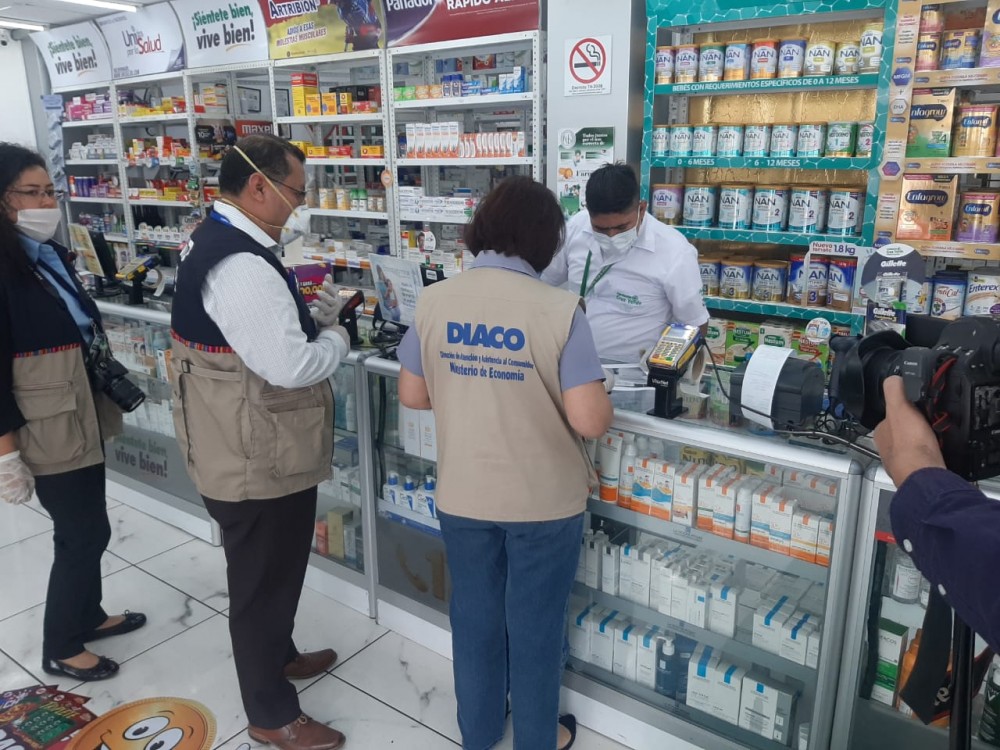 Diaco realizará monitoreo en farmacias y laboratorios