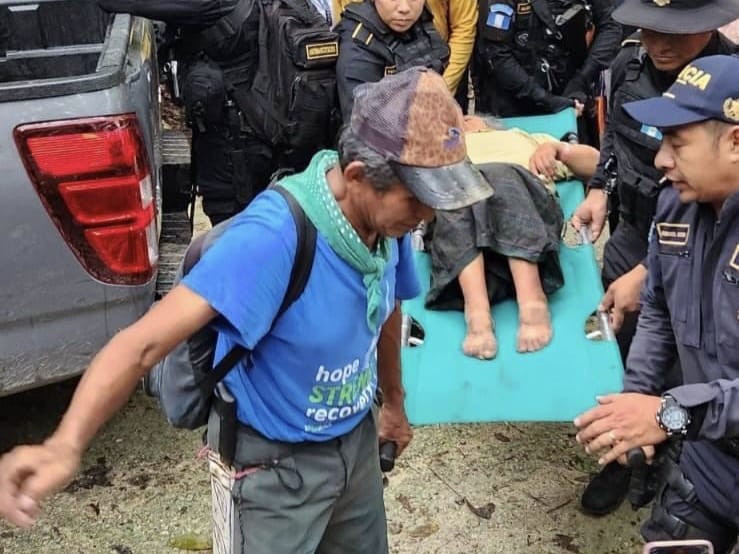 Encuentran con vida a mujer desaparecida en el parque nacional Tikal