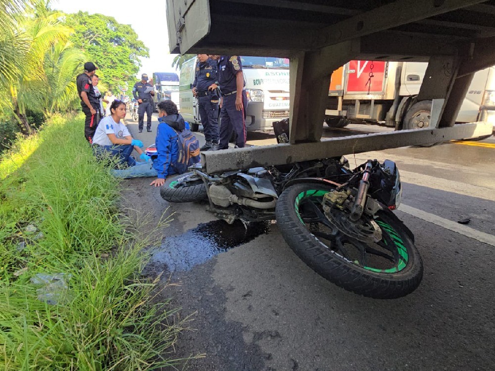 Joven De 20 Años Se Salva De Morir Tras Sufrir Accidente En Motocicleta 1225