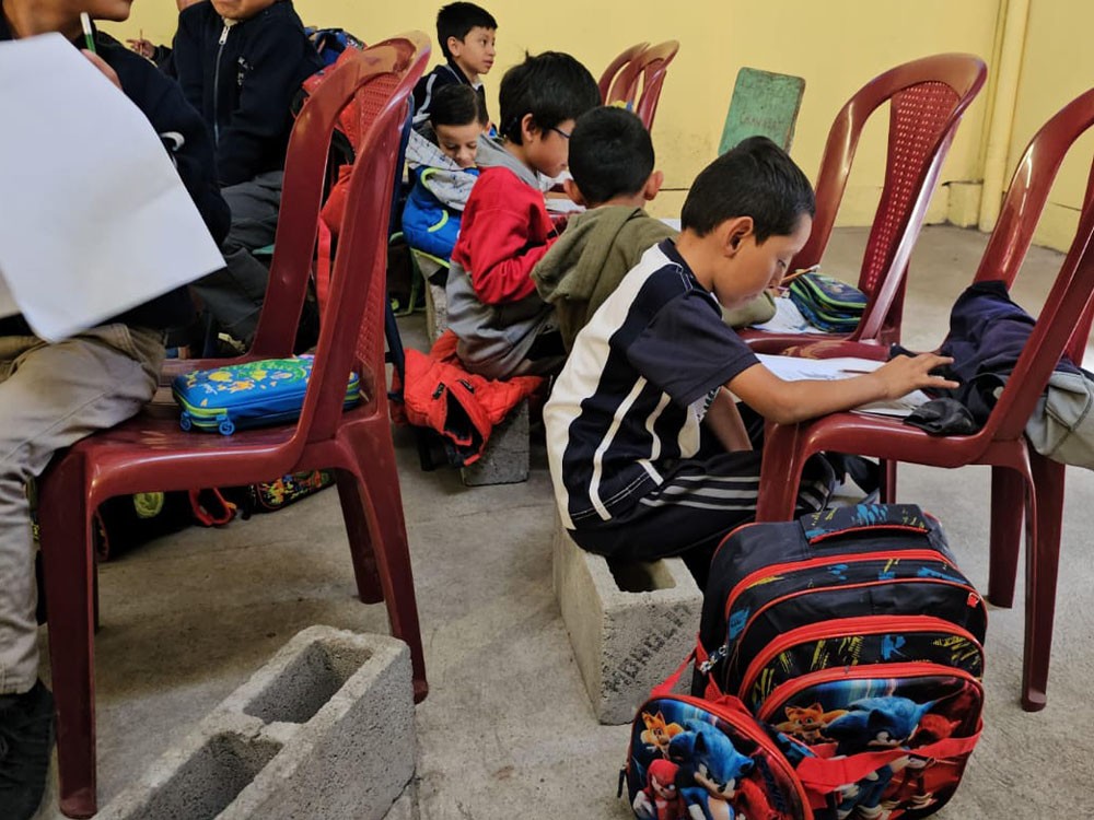 San Marcos: niños inician ciclo escolar en malas condiciones