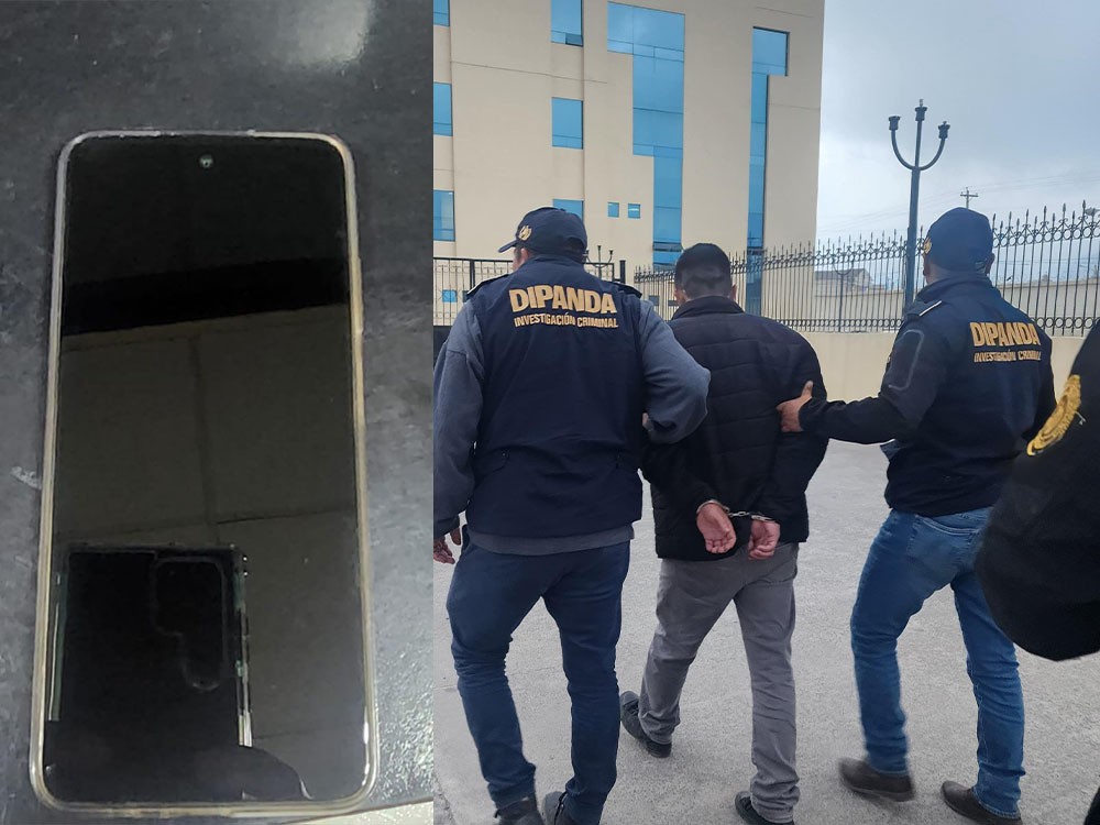 Recluso vinculado a extorsiones es sorprendido con un celular