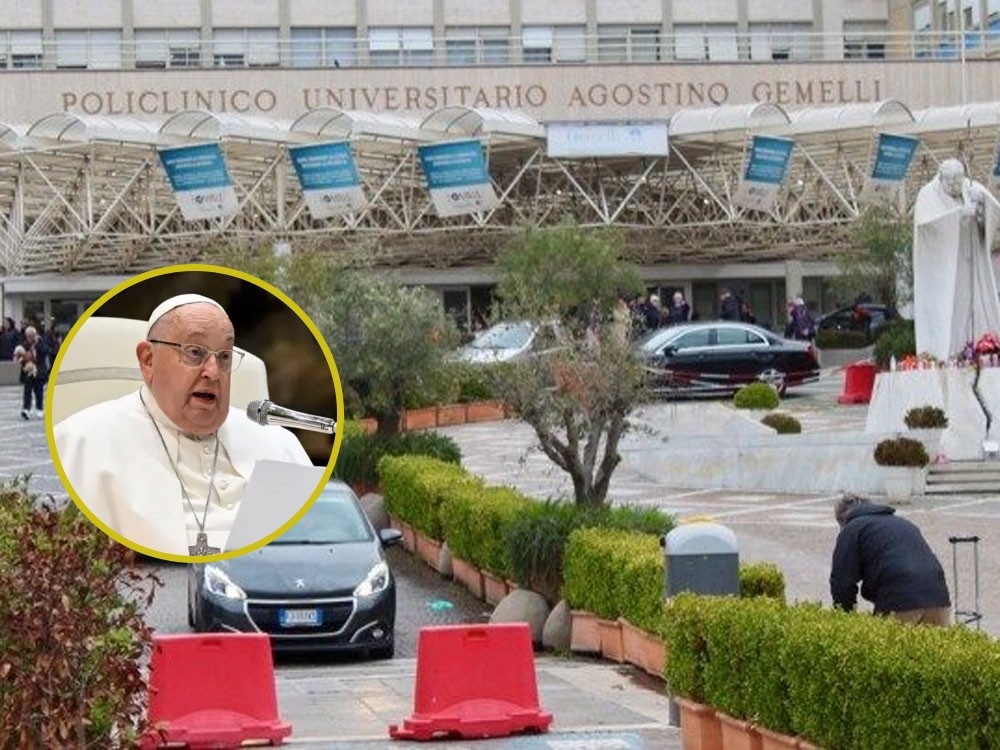 Reportan una ligera mejoría en la salud del Papa